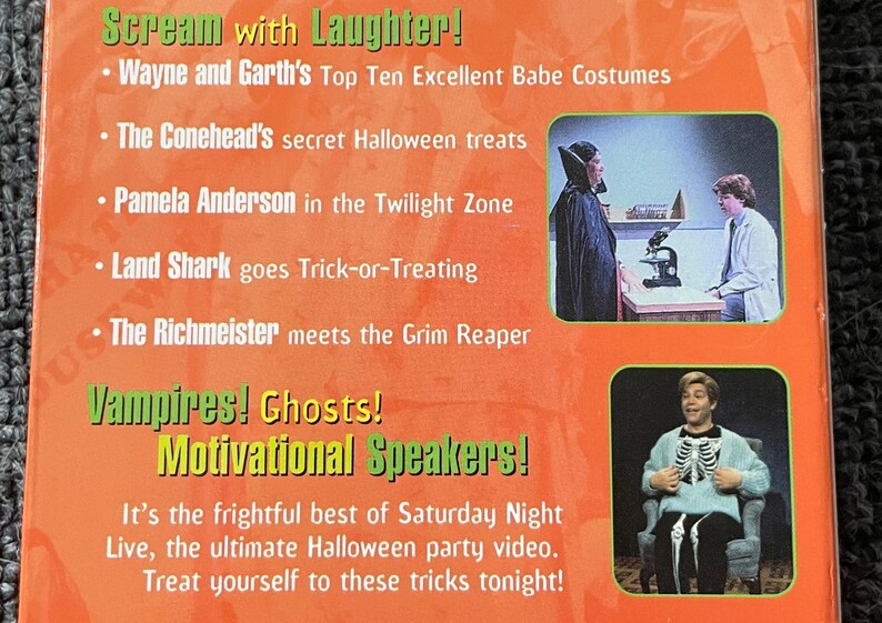 1999 SNL Halloween VHS Rare Land Shark Skit Wayne's - Etsy