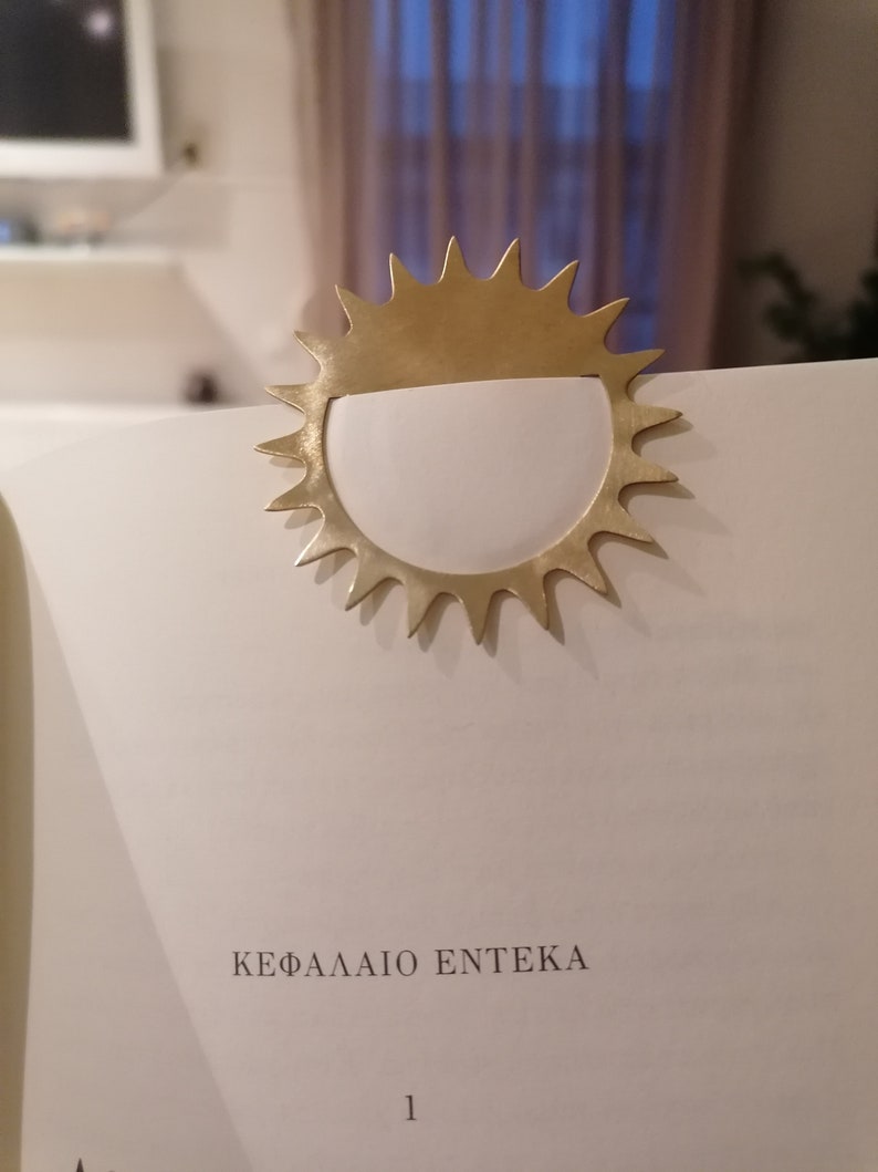Sun Bookmark Love Bookmark Personalized Gifts Metal Bookmark Office ...