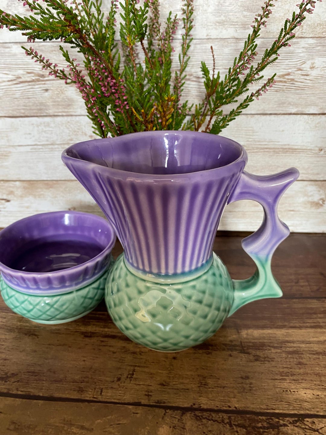 Thistle Whisky Jug & Snack Dish Unused Made in Scotland 60’s ( Gc) - Etsy
