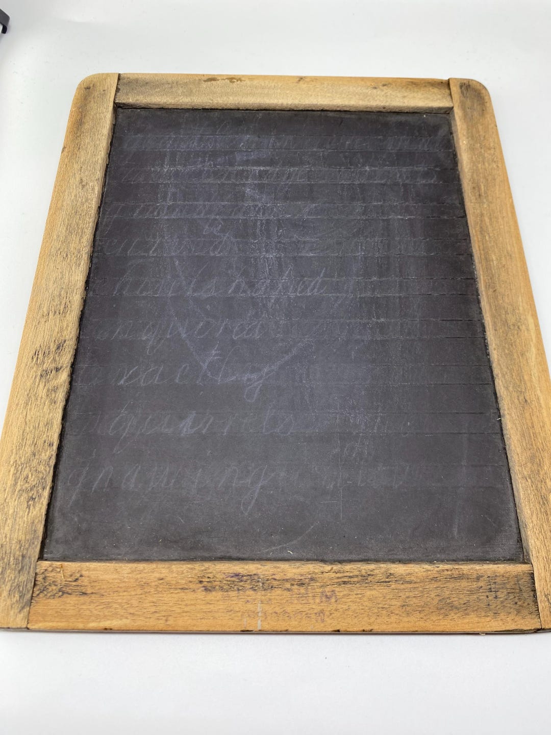 Scottish Antique School Slate Board - Etsy