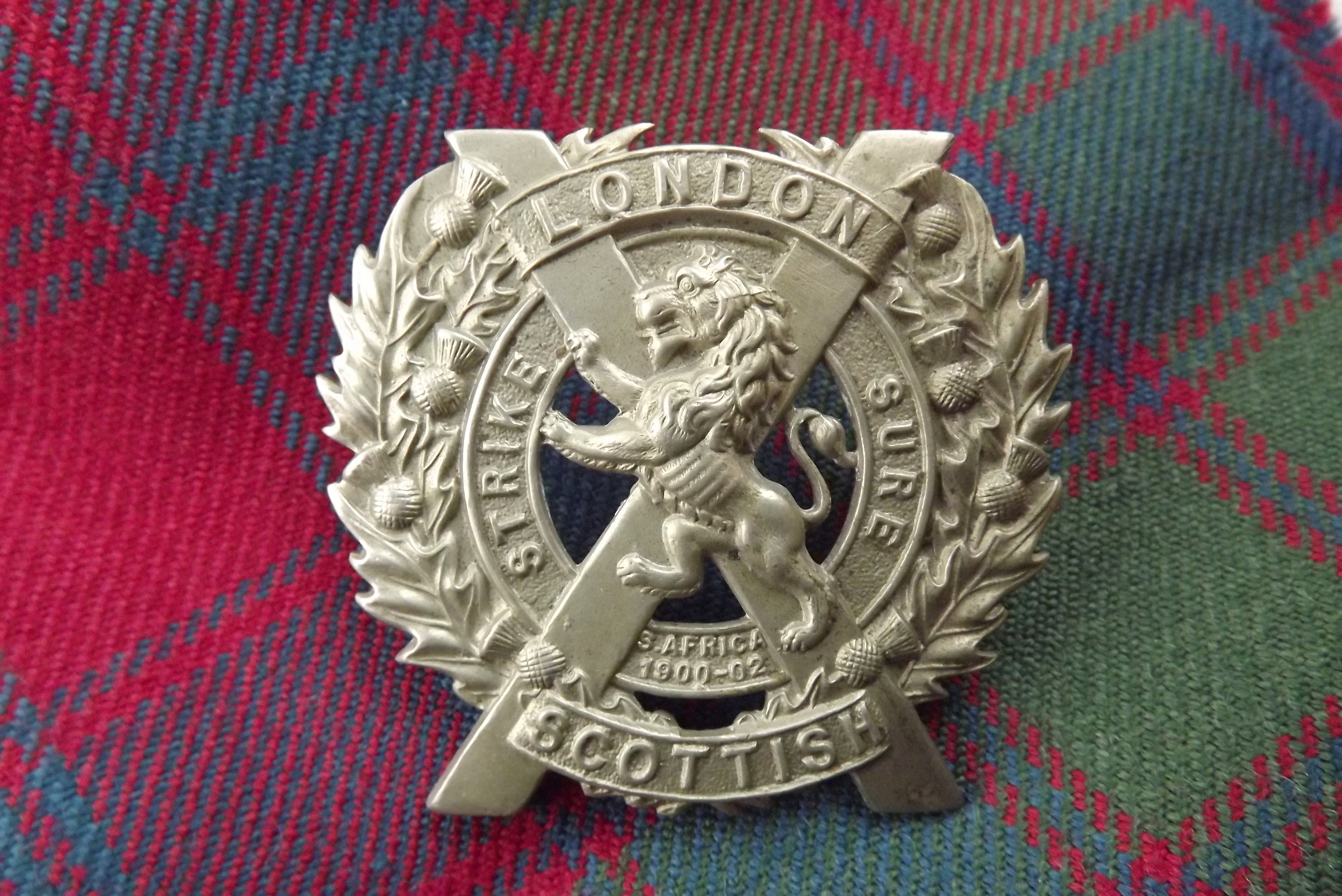 Scottish Original Cap Badge WW1 Infantry Vintage Militaria | Etsy