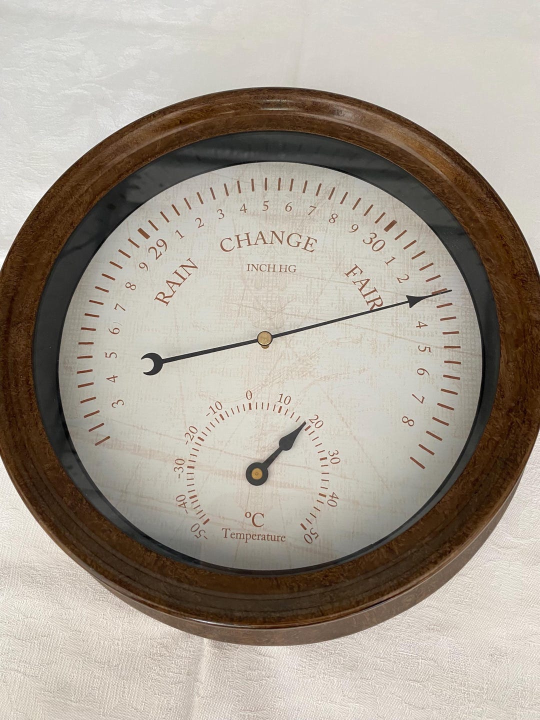 Retro Barometer Bakelite Look Vgc UK Only - Etsy