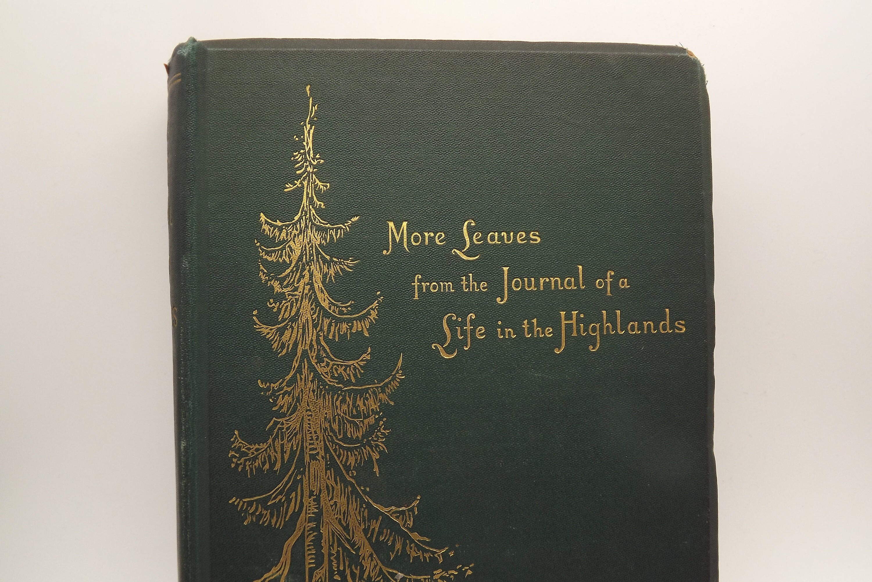 Queen Victoria Book Antique Diary Scottish Highlands | Etsy