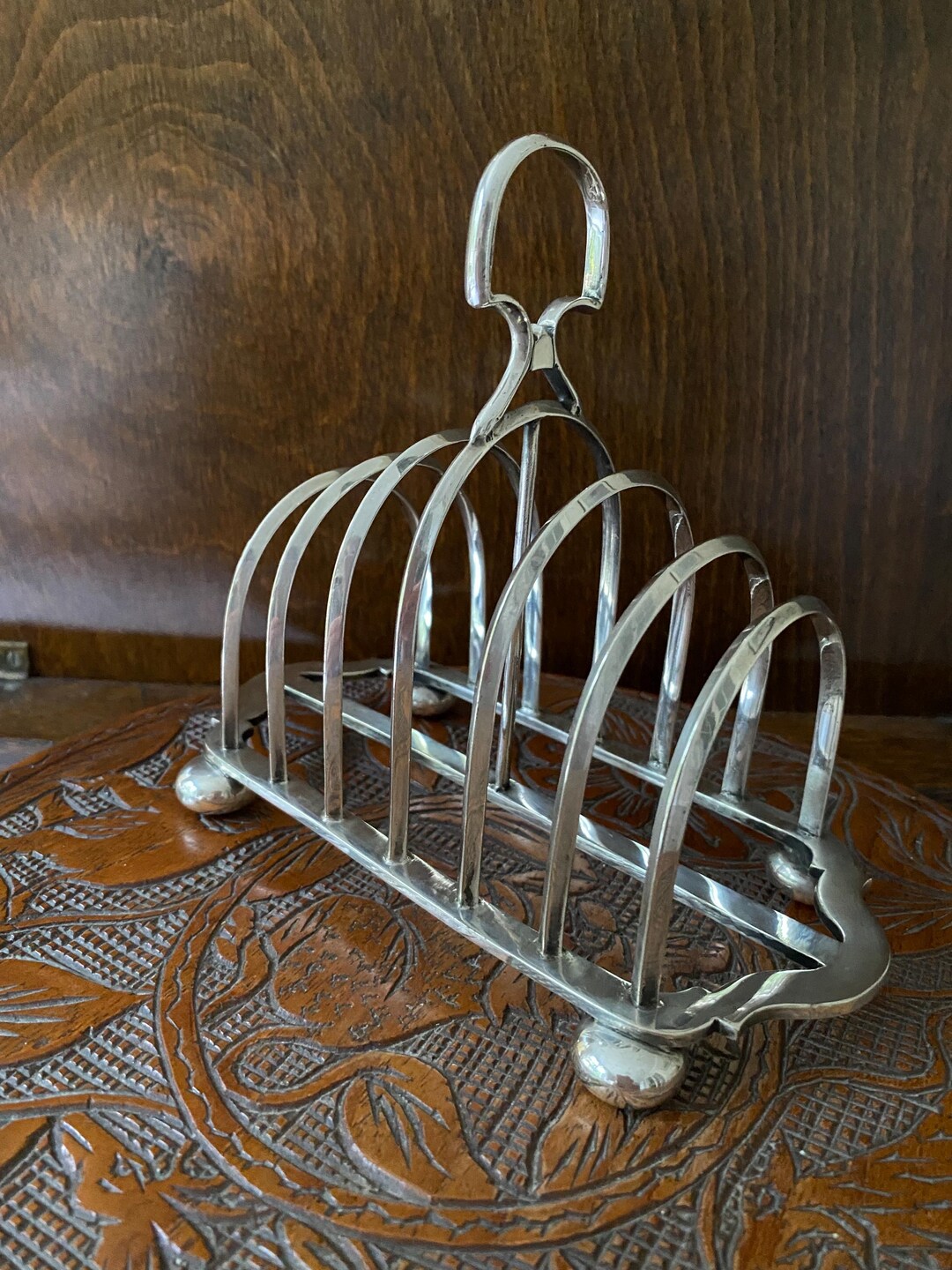 Antique Toast / Letter Rack Silverplate Quality NB - Etsy