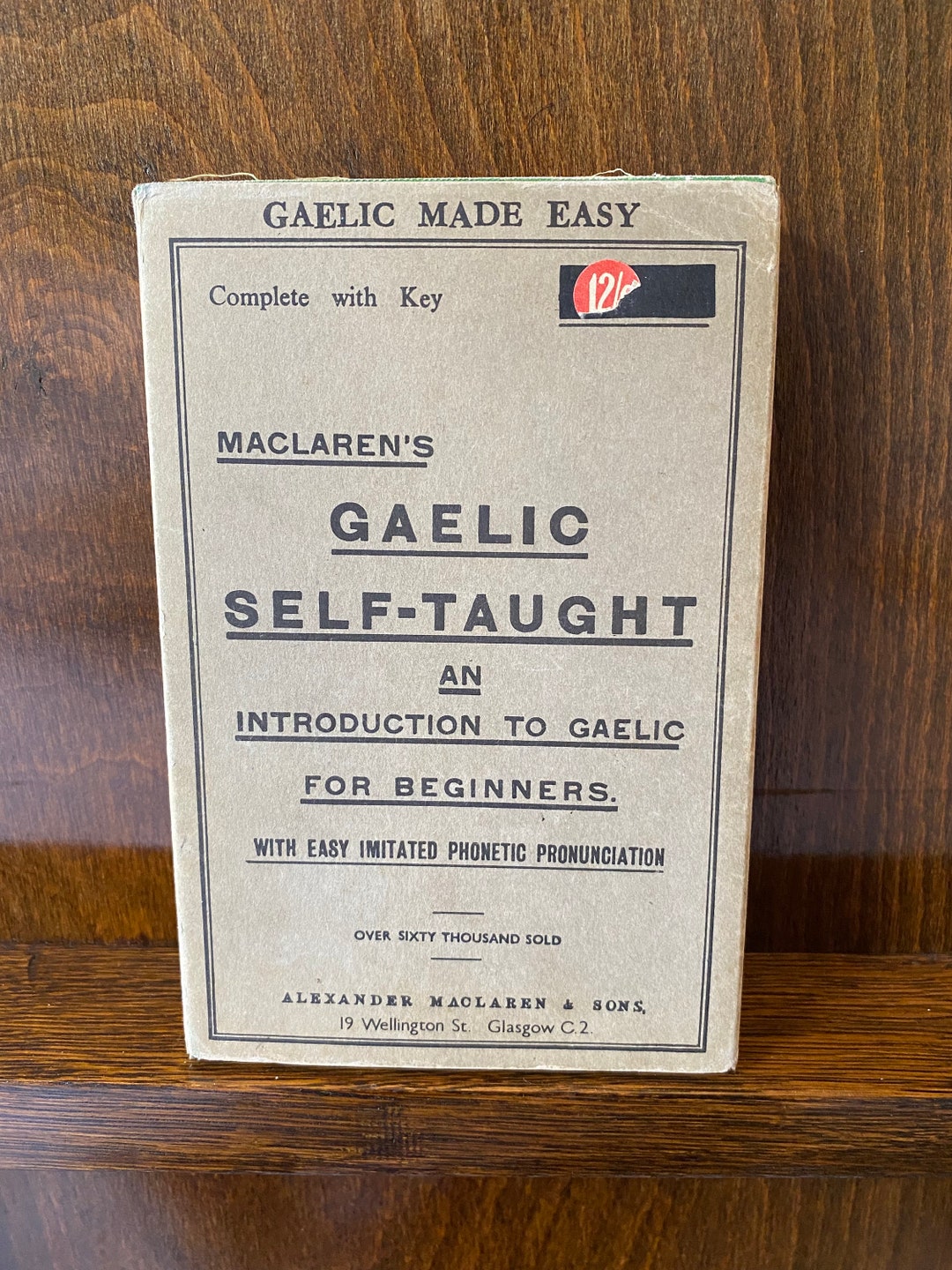 Scottish Gaelic Book Vintage Unused Cond ( Go) - Etsy