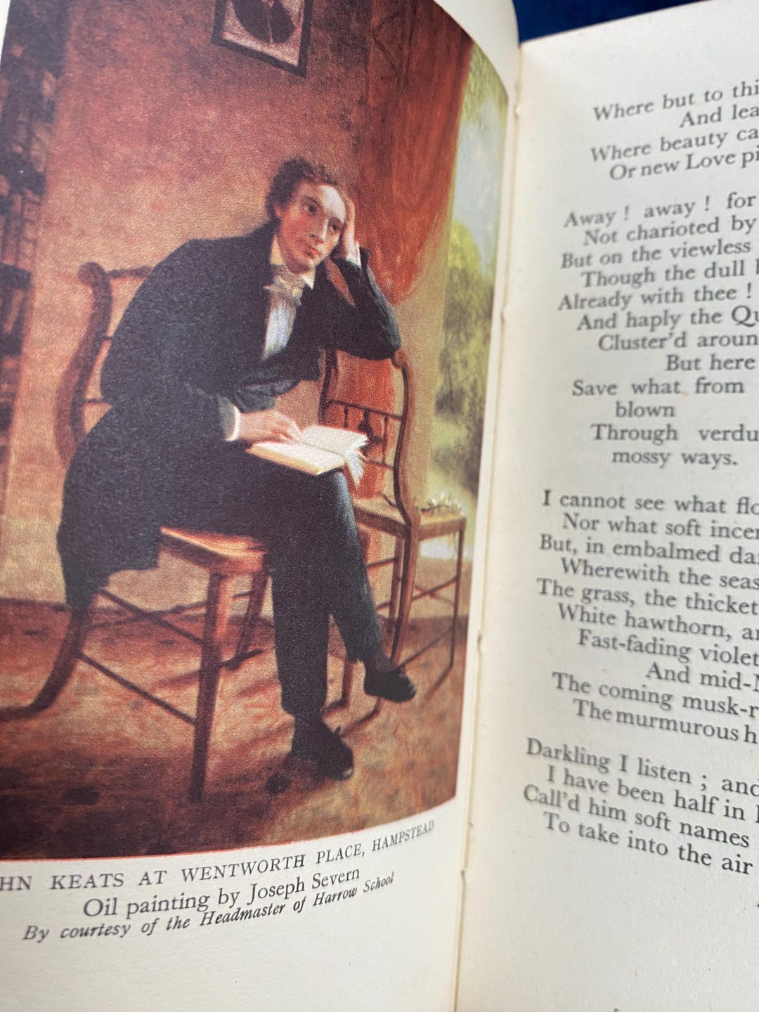 English Poet John Keats Poetry Book Vgc Illustrated 1932 - Etsy