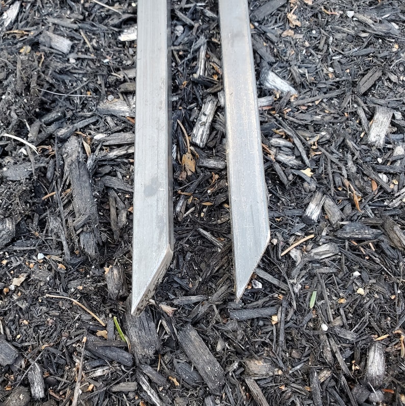 4' Garden Stakes Driveway Markers Property Marker - Etsy