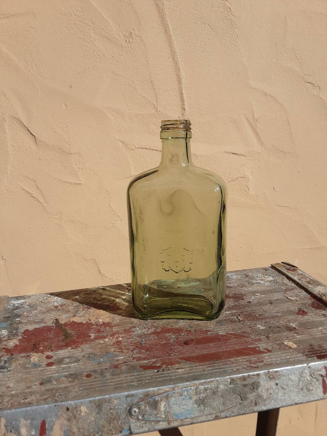 Vintage Collectable Clear Glass Depose Bottle Depose Glass | Etsy