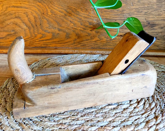 Antique Wood Planer Moulson Brothers Warranted Cast Steel Hand - Etsy