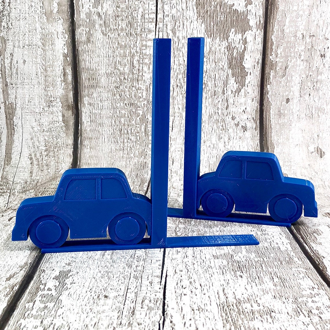 Car Bookends 3D Printed Book Storage Nursery Decor - Etsy