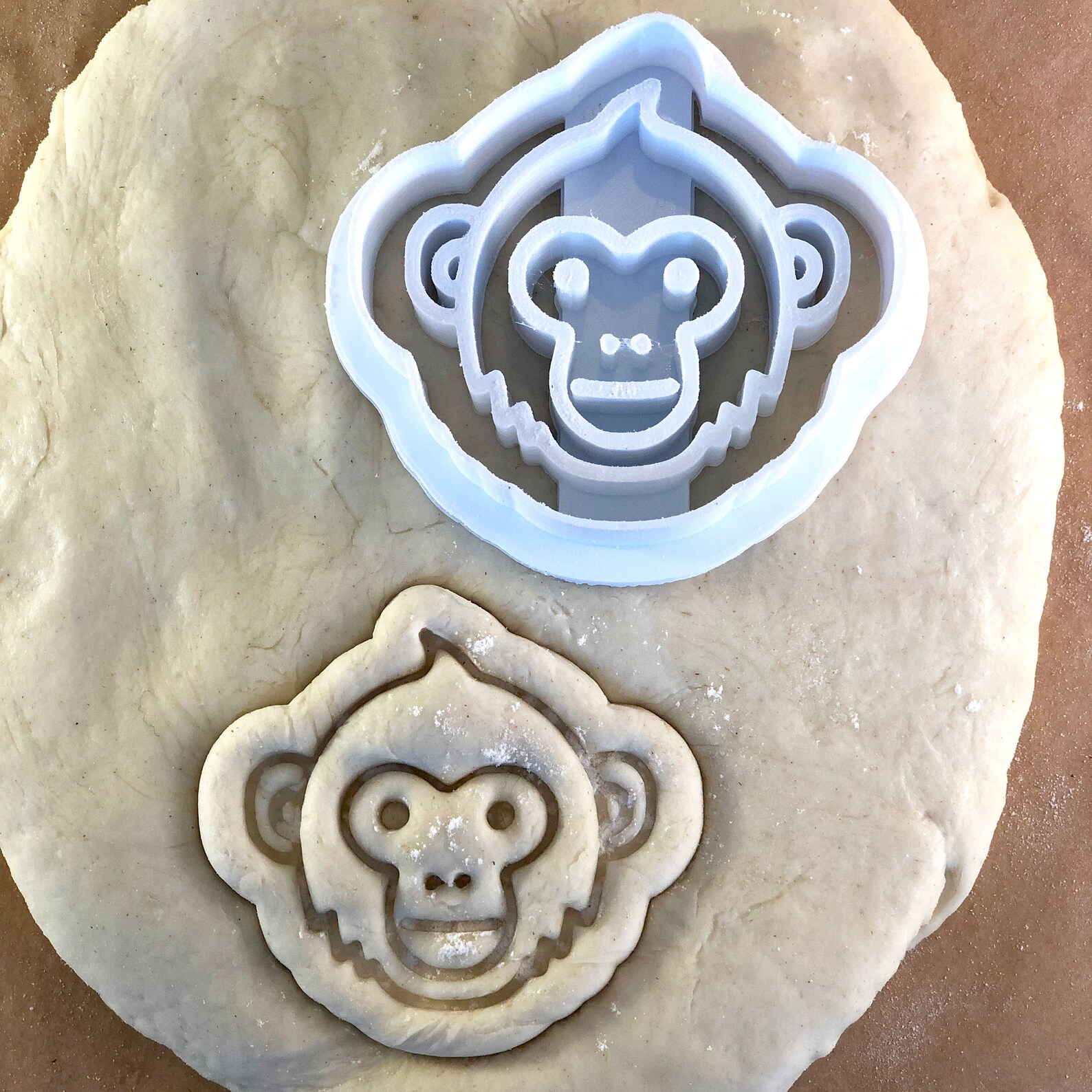 Monkey Chimpanzee Cookie Cutter Cute Cutter Biscuit - Etsy