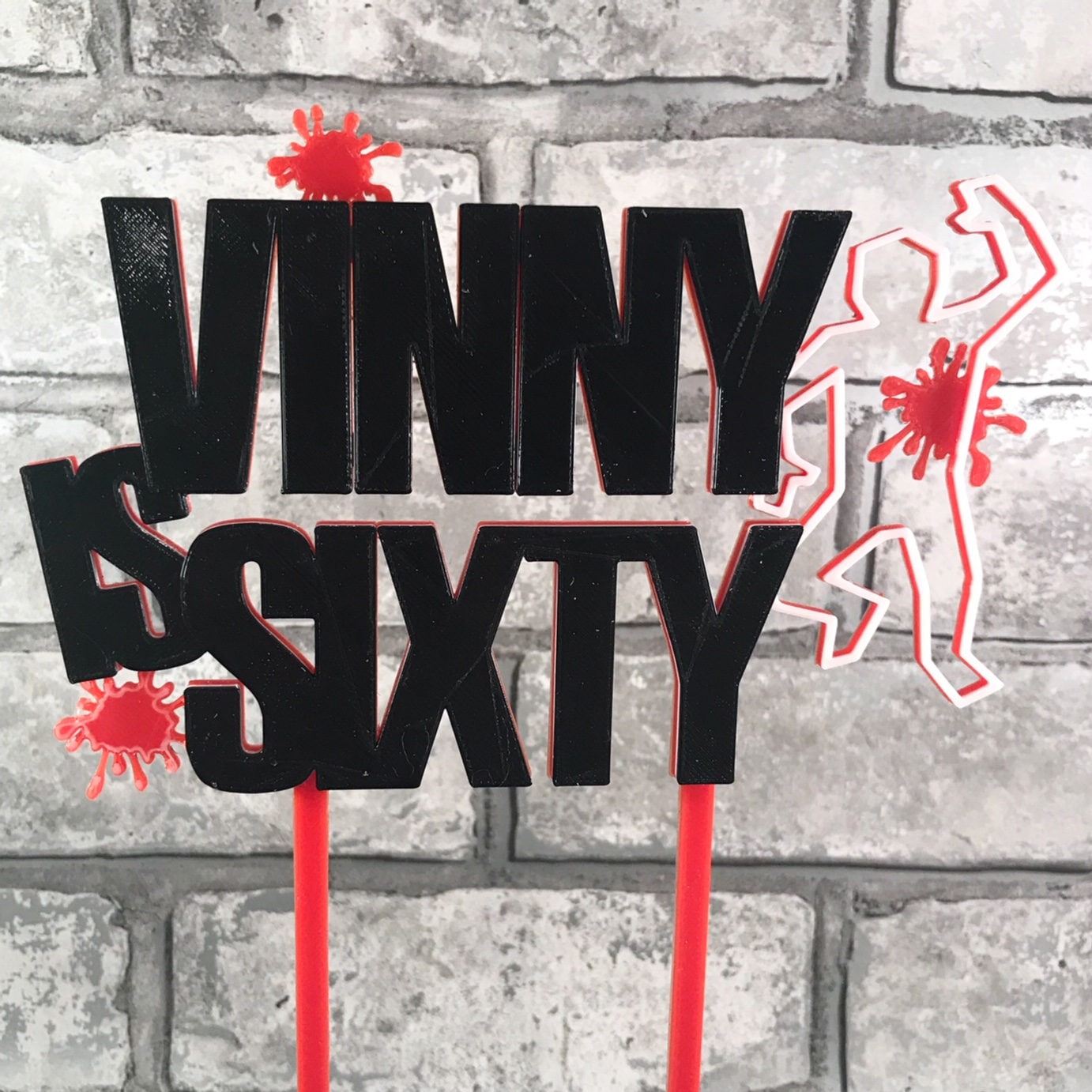 Murder Mystery Party Cake Topper Crime Lover Party - Etsy