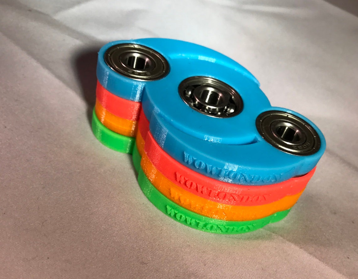 Geo Fidget Hand Finger Bar Spinner EDC Pocket Desk Gadget - Etsy