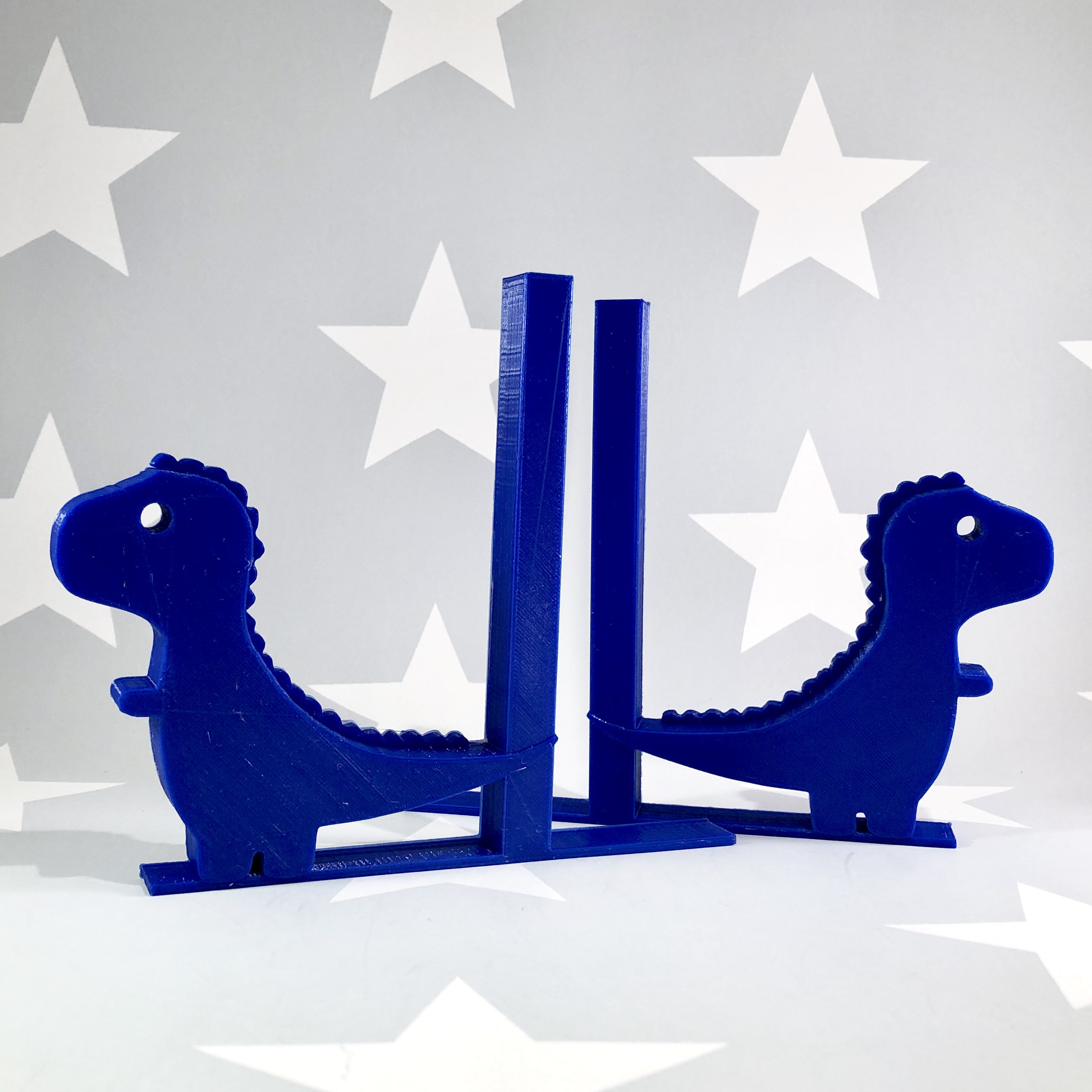 T-rex Dinosaur Bookends 3D Printed Book Storage - Etsy UK