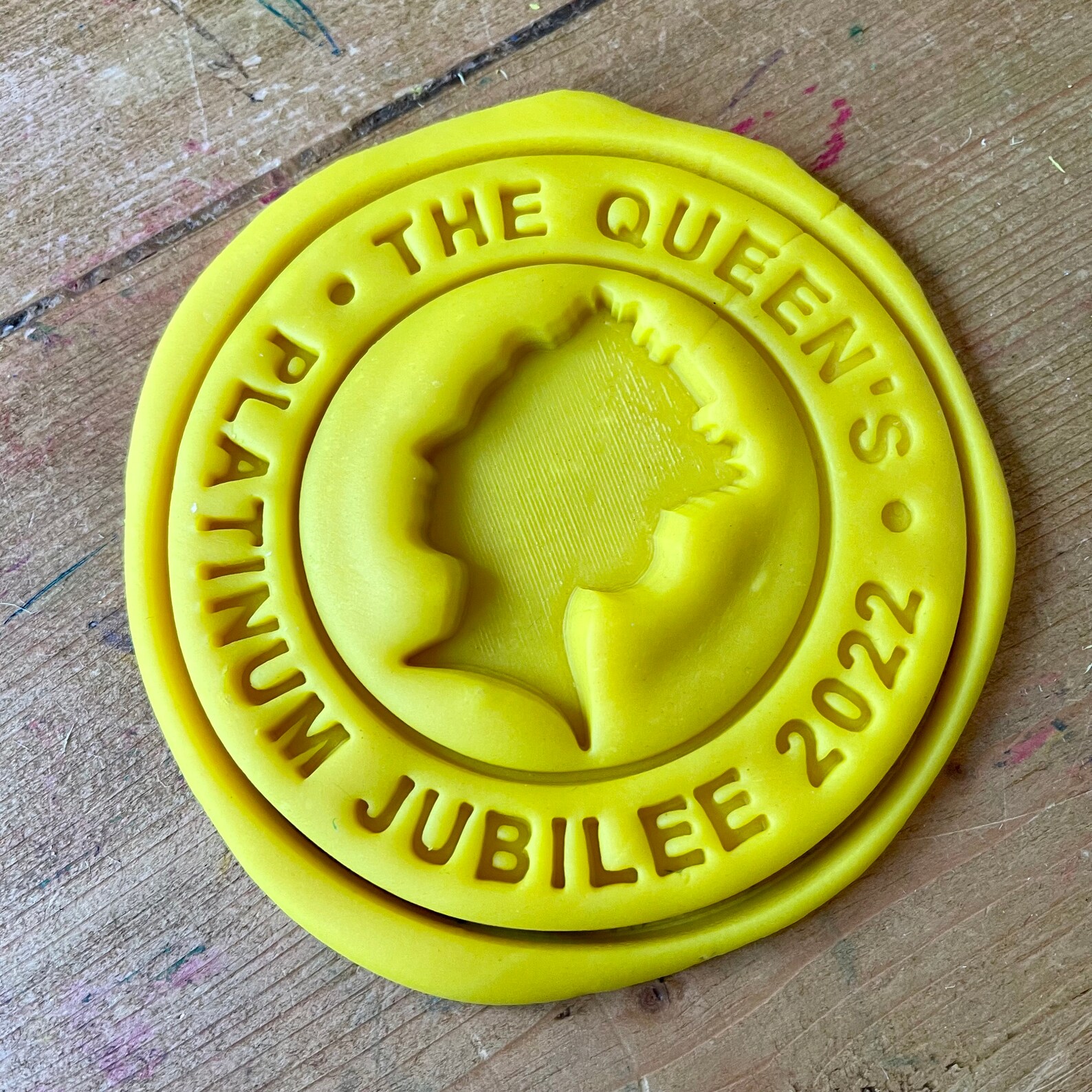 Queen's Platinum Jubilee Silhouette Head Face Cookie - Etsy UK