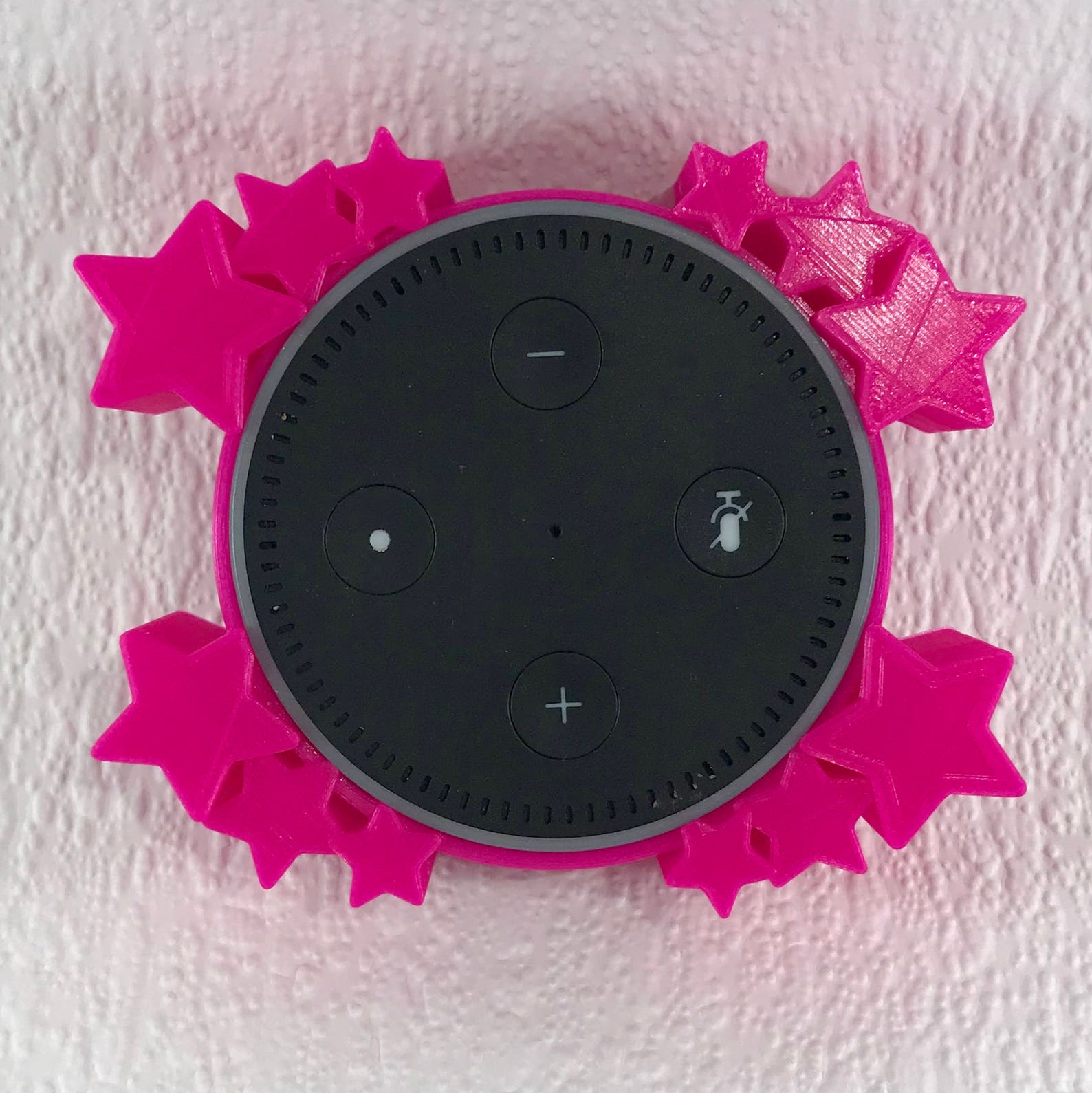 Amazon Alexa Echo Dot Case Wall Mount Small Stars Design | Etsy