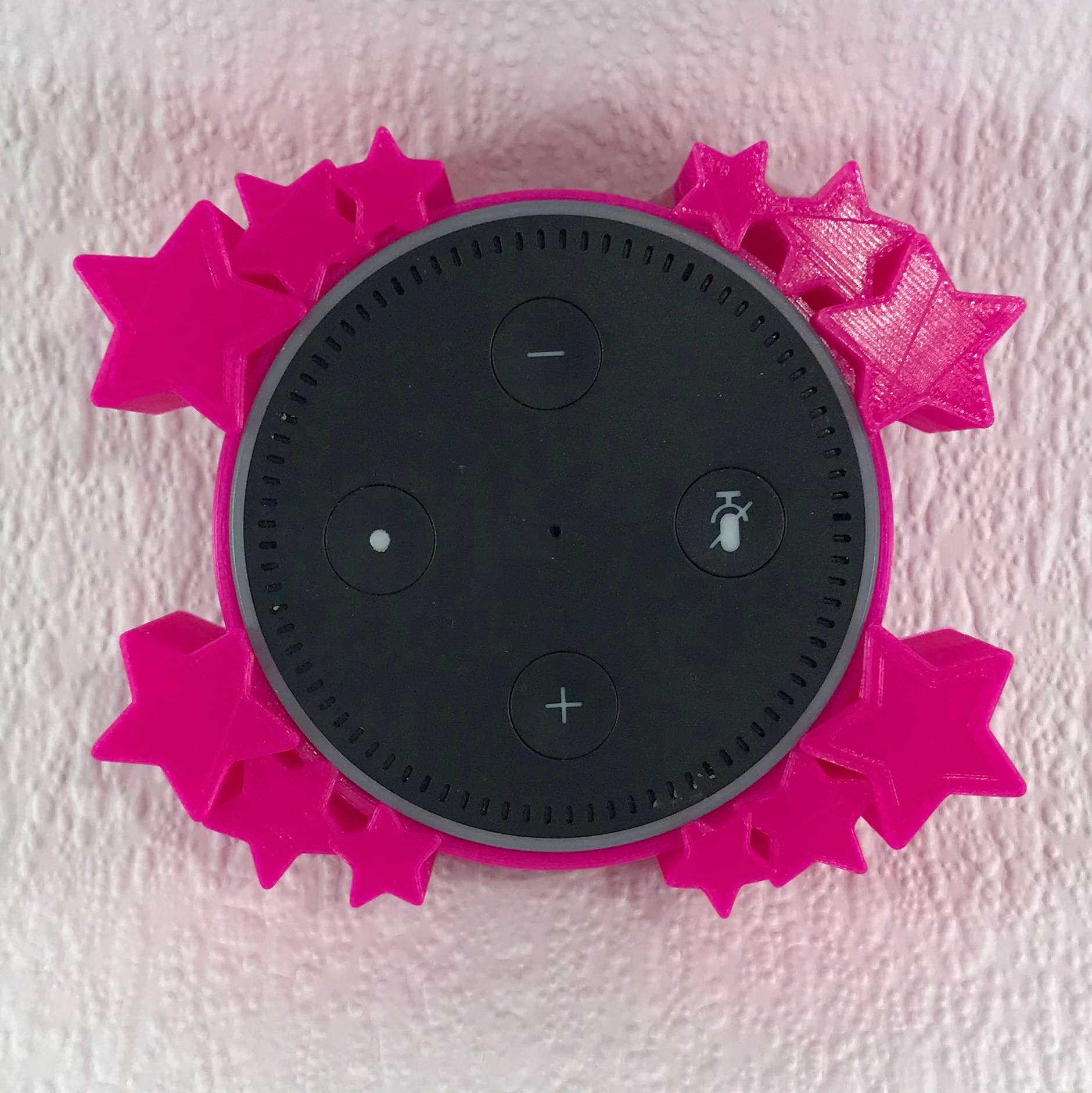 Amazon Alexa Echo Dot Case Wall Mount Small Stars Design | Etsy