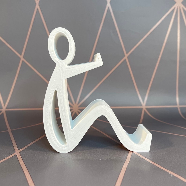 Stickman Ipad Mobile Phone Tablet Stand Desk Accessory - Etsy