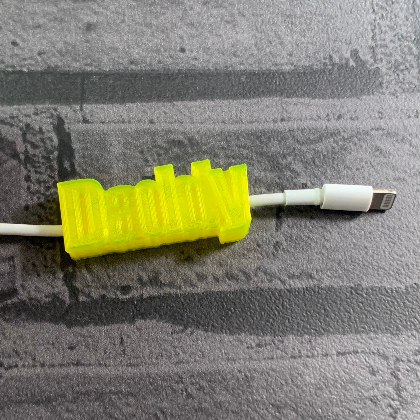 Personalised iPhone Charger Tag: 3D Printed Cable Identifier - Etsy
