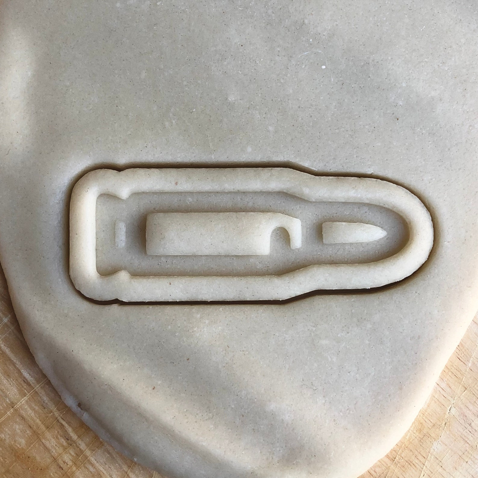 Bullet Cookie Cutter - PLA Plastic, Fondant & Biscuit - Etsy
