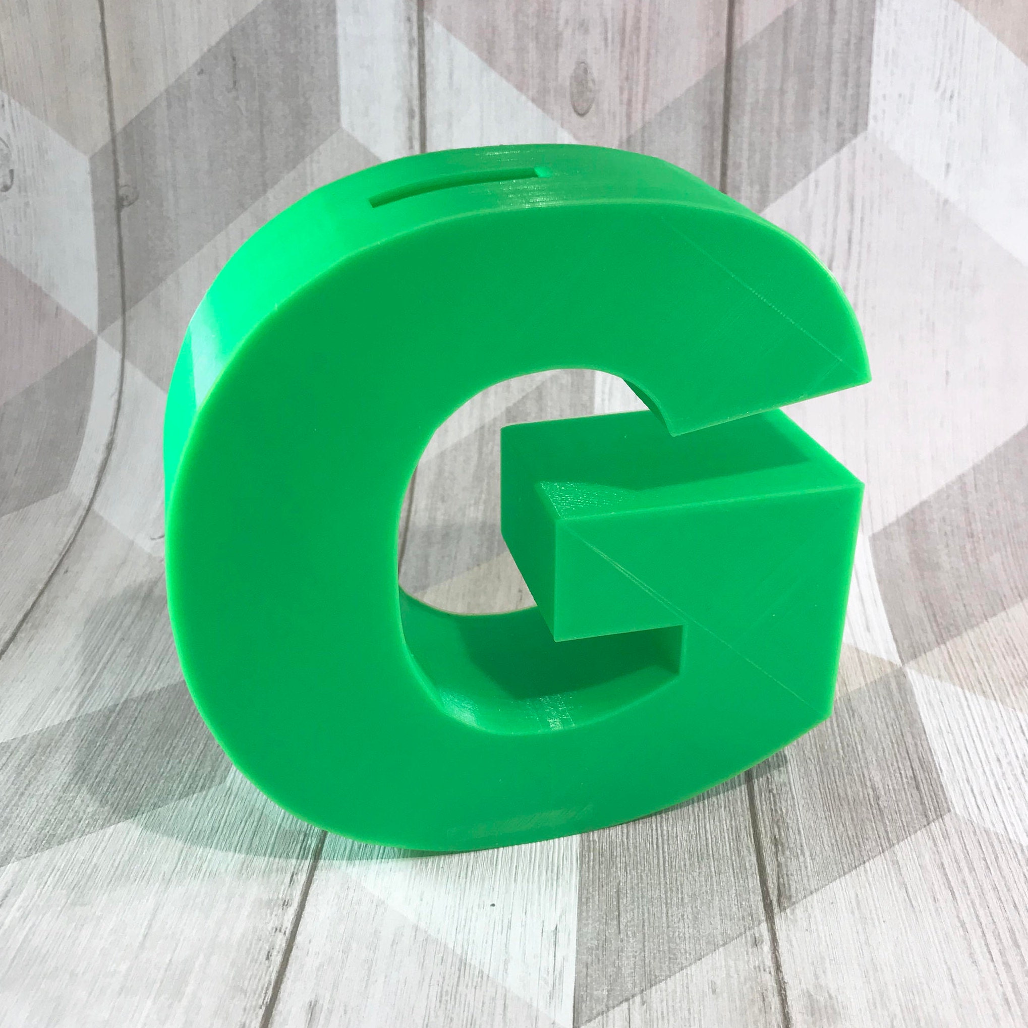 Money Box Alphabet/Letter Personalised Piggy Bank Coin | Etsy