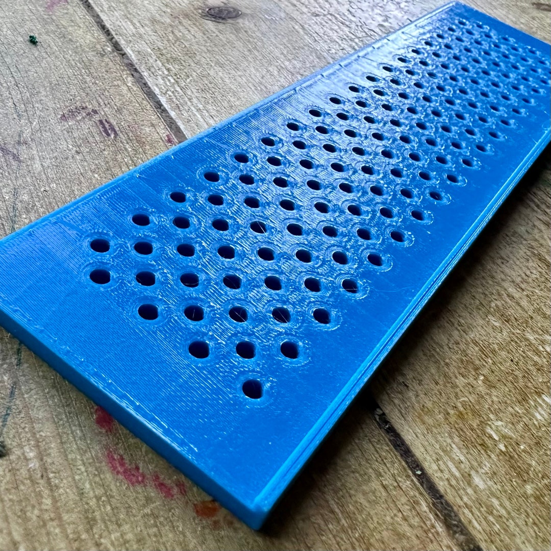 Punching Guide A5 Template Bookbinding - Bookbinding Templates - 3D ...