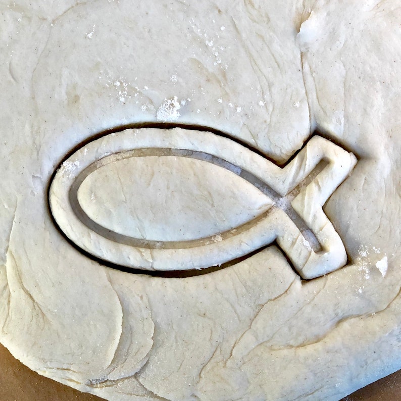 Christian Fish Ichthys Catholic Cookie Cutter Cute - Etsy