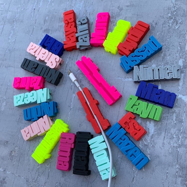 Personalized 3d Printed Cable - Etsy