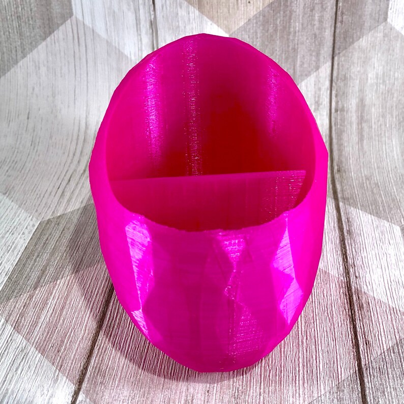 Skull Low Poly Pen Holder Large Gothic Desk Tidy Desk - Etsy