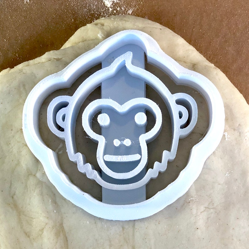 Monkey Chimpanzee Cookie Cutter Cute Cutter Biscuit - Etsy