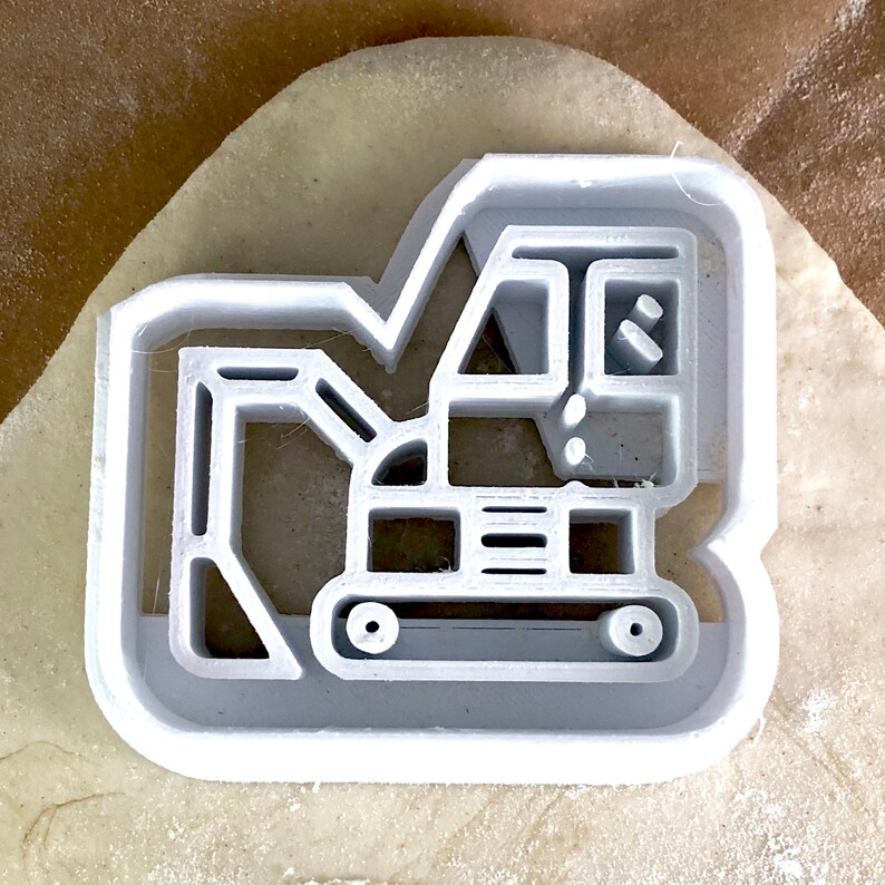 Digger Cookie Cutter Cute Cutter Biscuit Fondant - Etsy