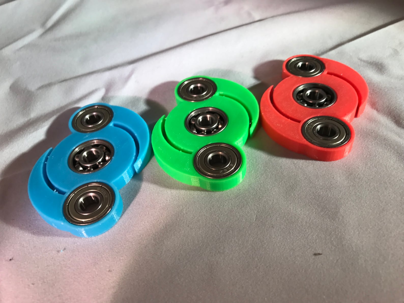 Geo Fidget Hand Finger Bar Spinner EDC Pocket Desk Gadget Fidget ...