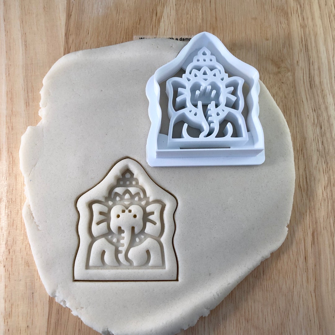 Ganesh Cookie Cutter: Hindu Elephant Biscuit Cutter - Etsy