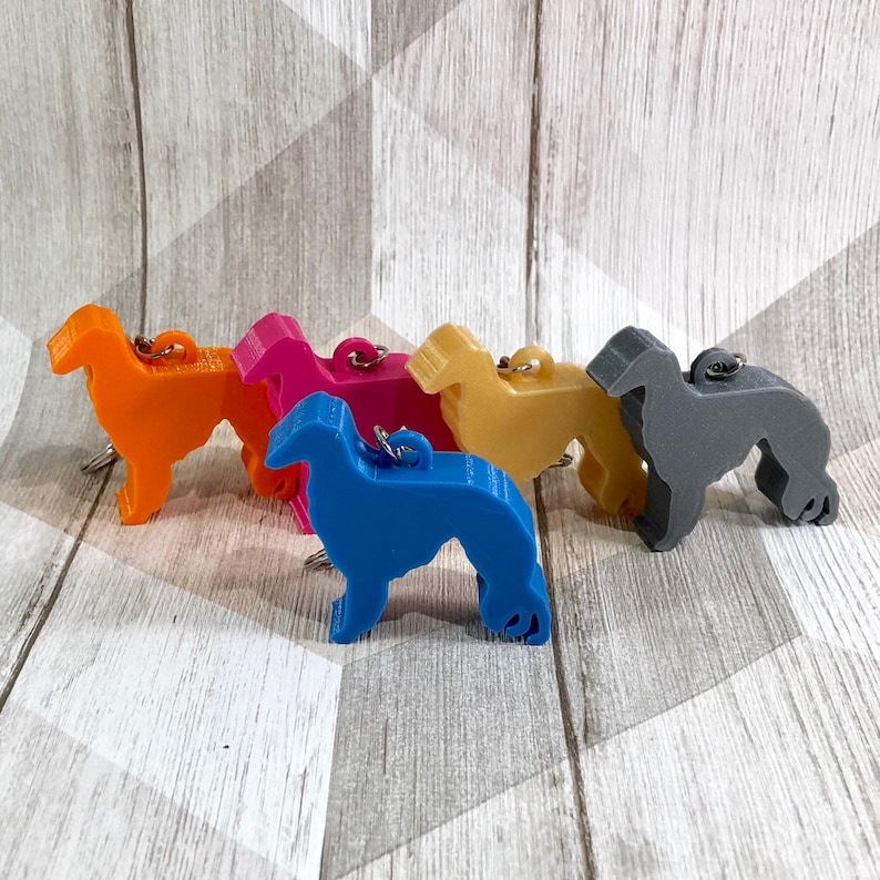 Silken Windhound Keyring / Keychain Dog Lover Gift Ideas | Etsy