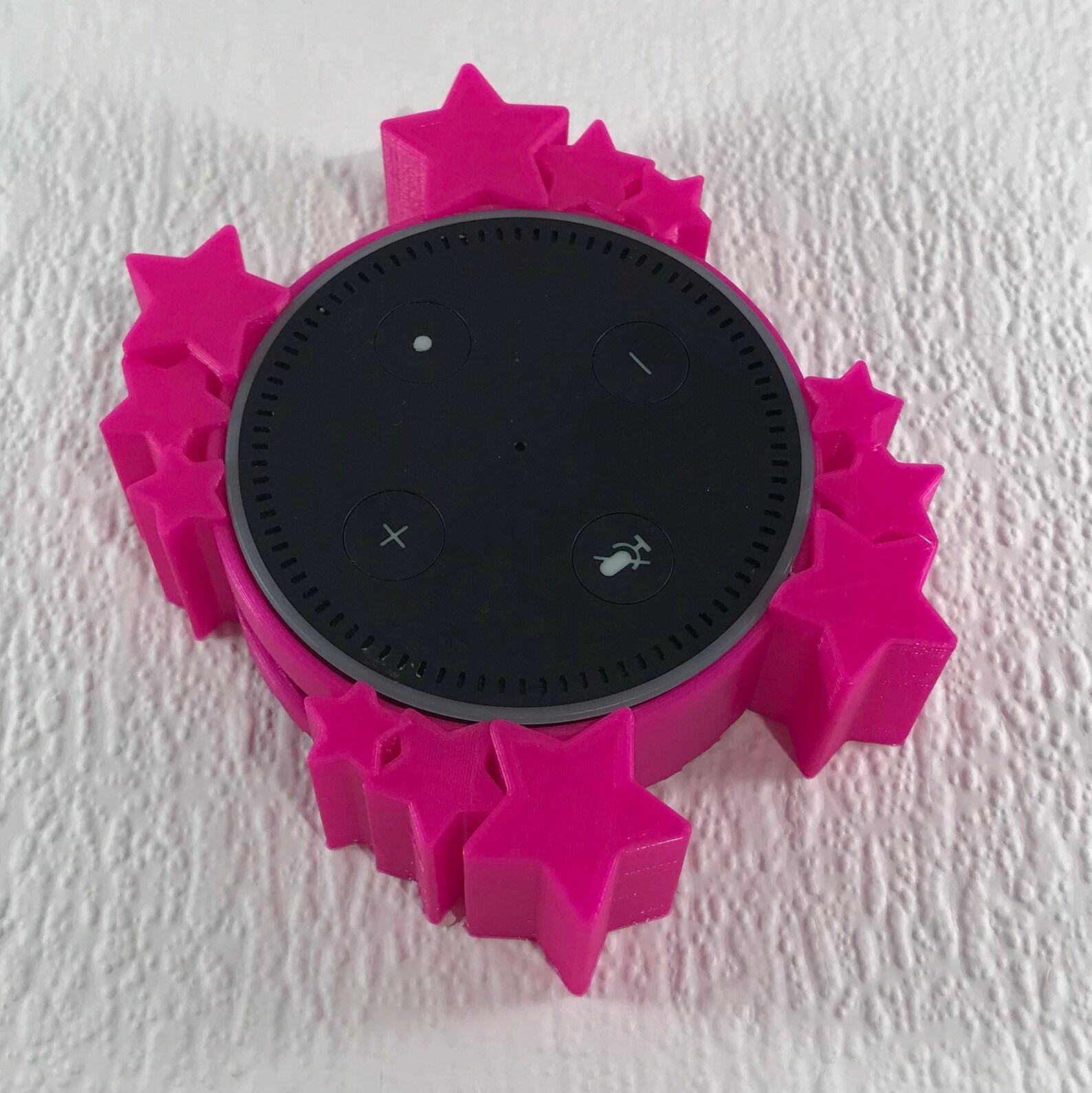 Amazon Alexa Echo Dot Case Wall Mount Small Stars Design | Etsy