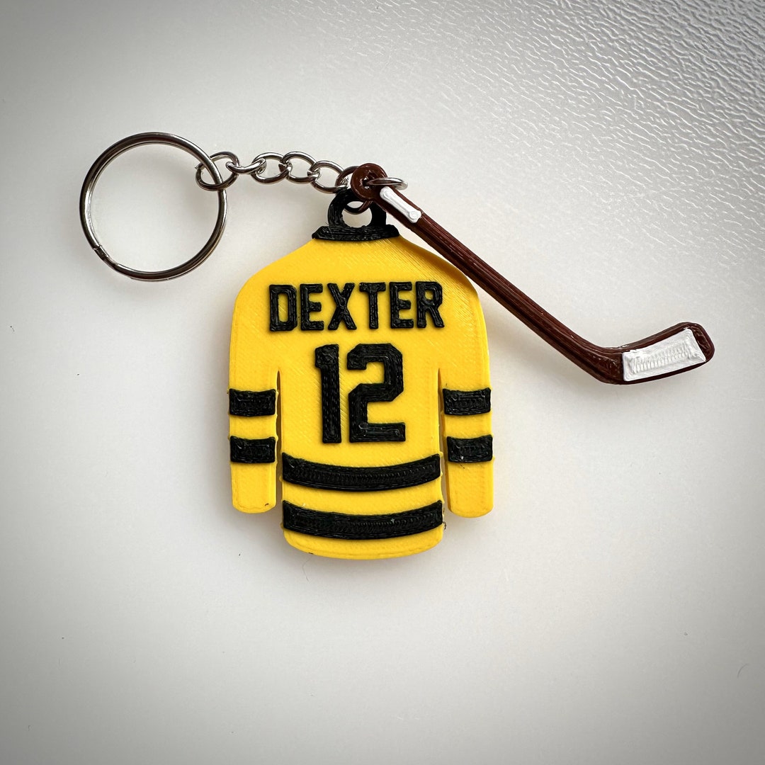 Personalised Ice Hockey Jersey Keychain: 3D Printed Sports Gift - Etsy