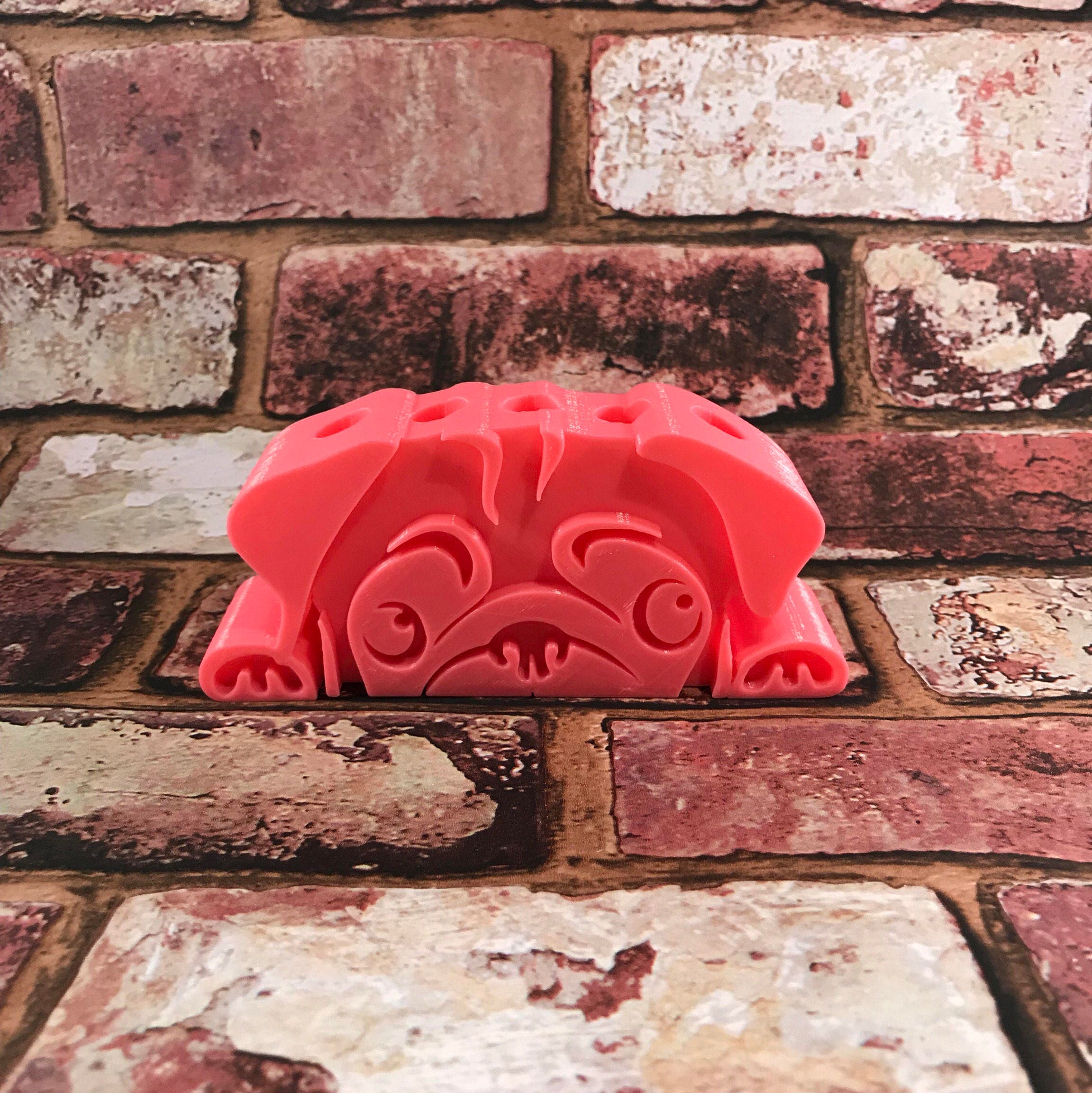3D Printed Pug Pen/pencil Pot – Dog Lover Desk Decor - Etsy UK