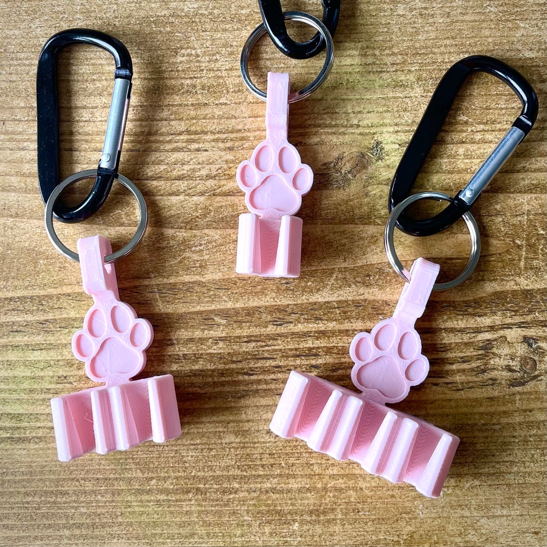 Dog Poo Poop Bag Holder Hands Free - 3D Printed - Poop Bag Carrier ...