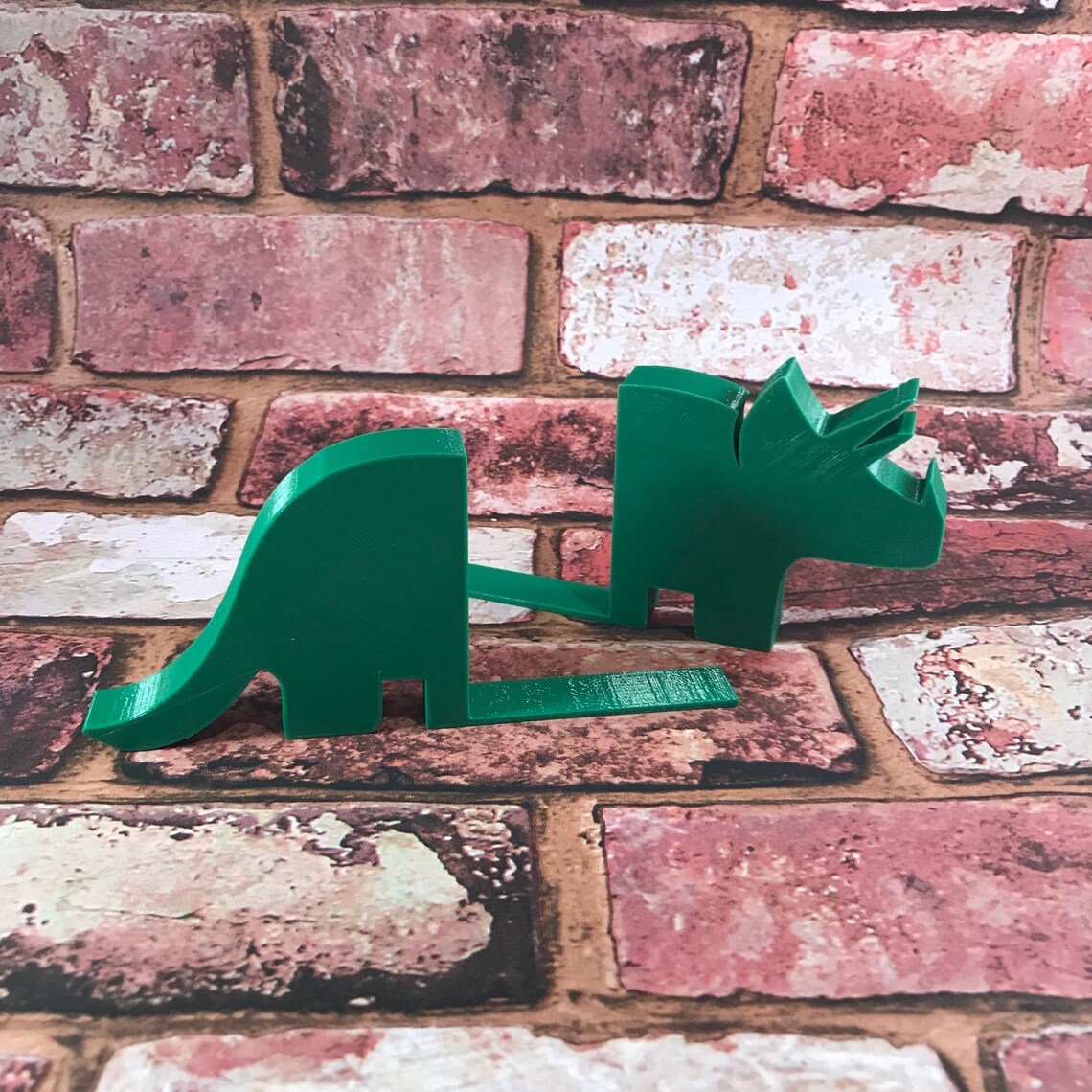 Dinosaur Bookends 3D Printed Book Storage Nursery Decor | Etsy