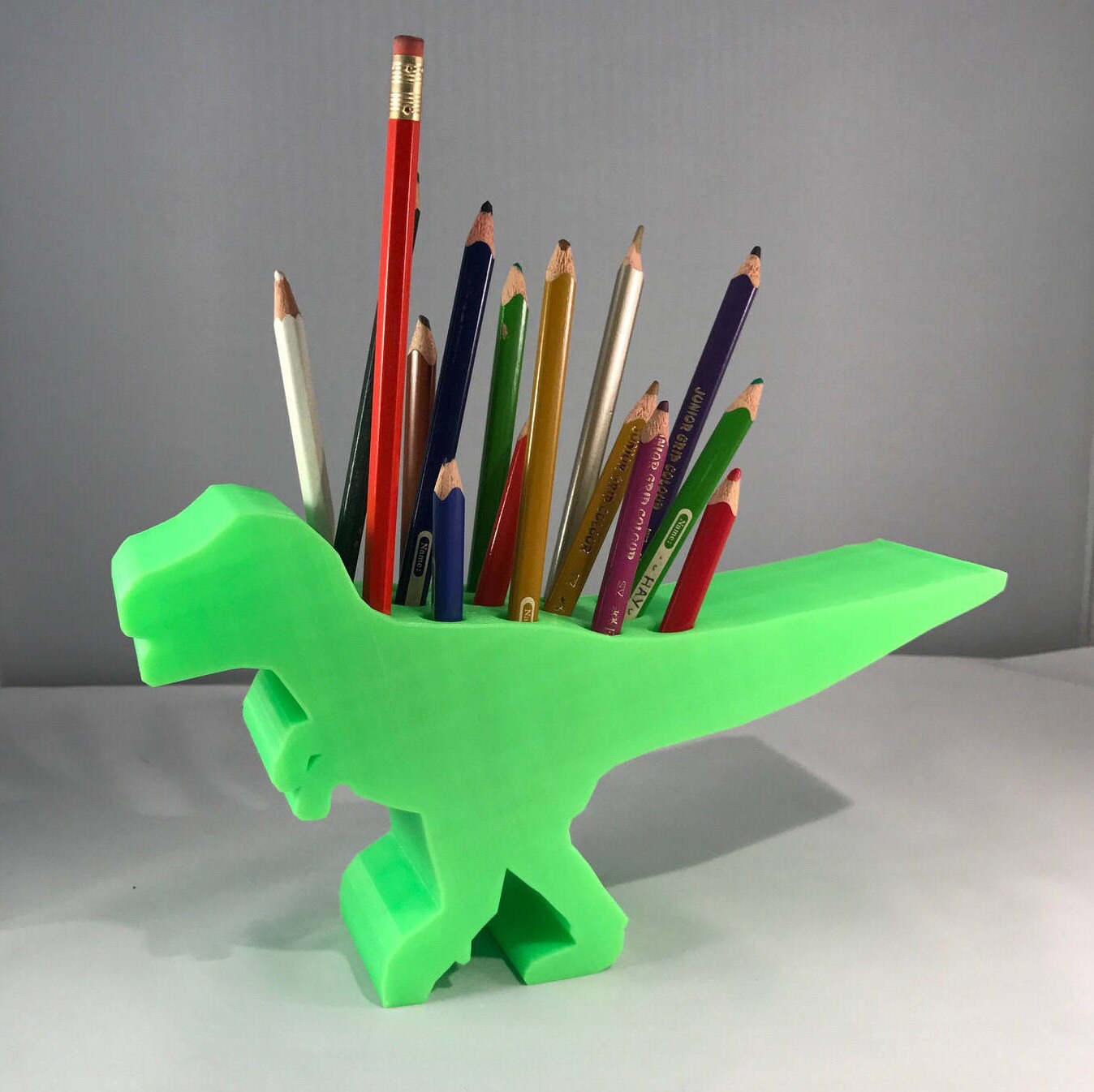 T-rex Dinosaur Pen/pencil/crayon Pot Trex 3D Printed | Etsy