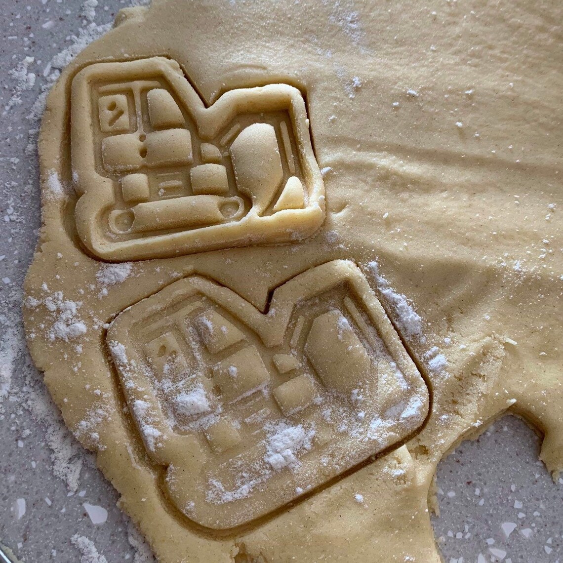 Digger Cookie Cutter Cute Cutter Biscuit Fondant | Etsy