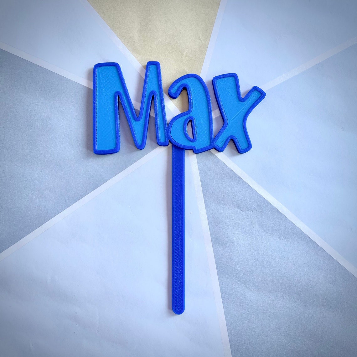 Border Name Cake Topper Party Decorations Cake Decorating - Etsy