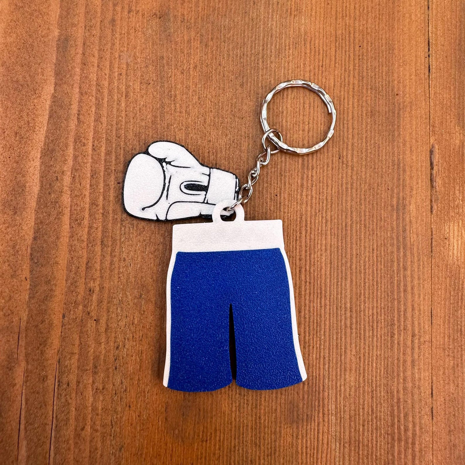Personalised Boxing Glove Keychain: 3D Printed Sports Charm - Etsy