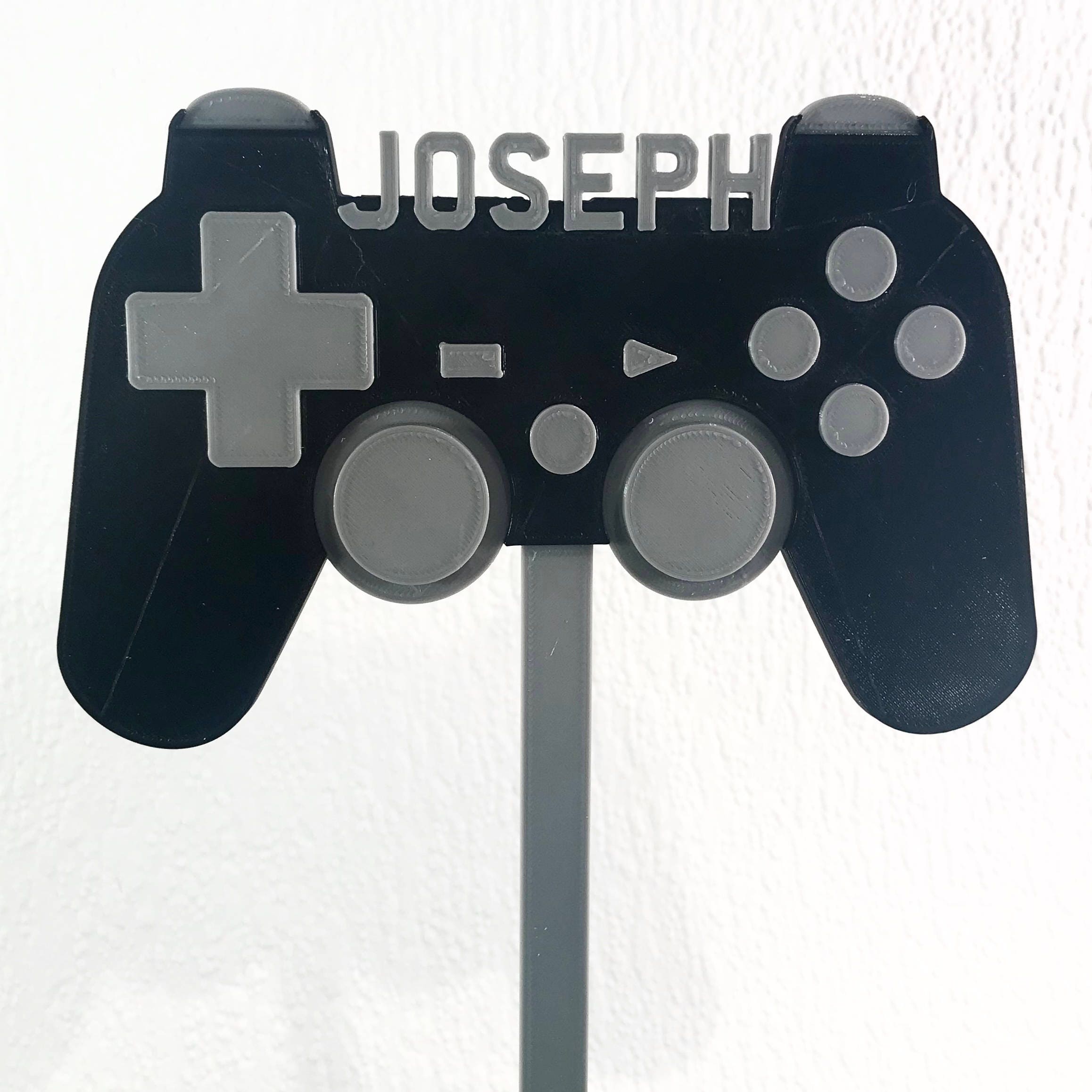 Gamer Gaming Video Game Controller Birthday Cake Topper | Etsy