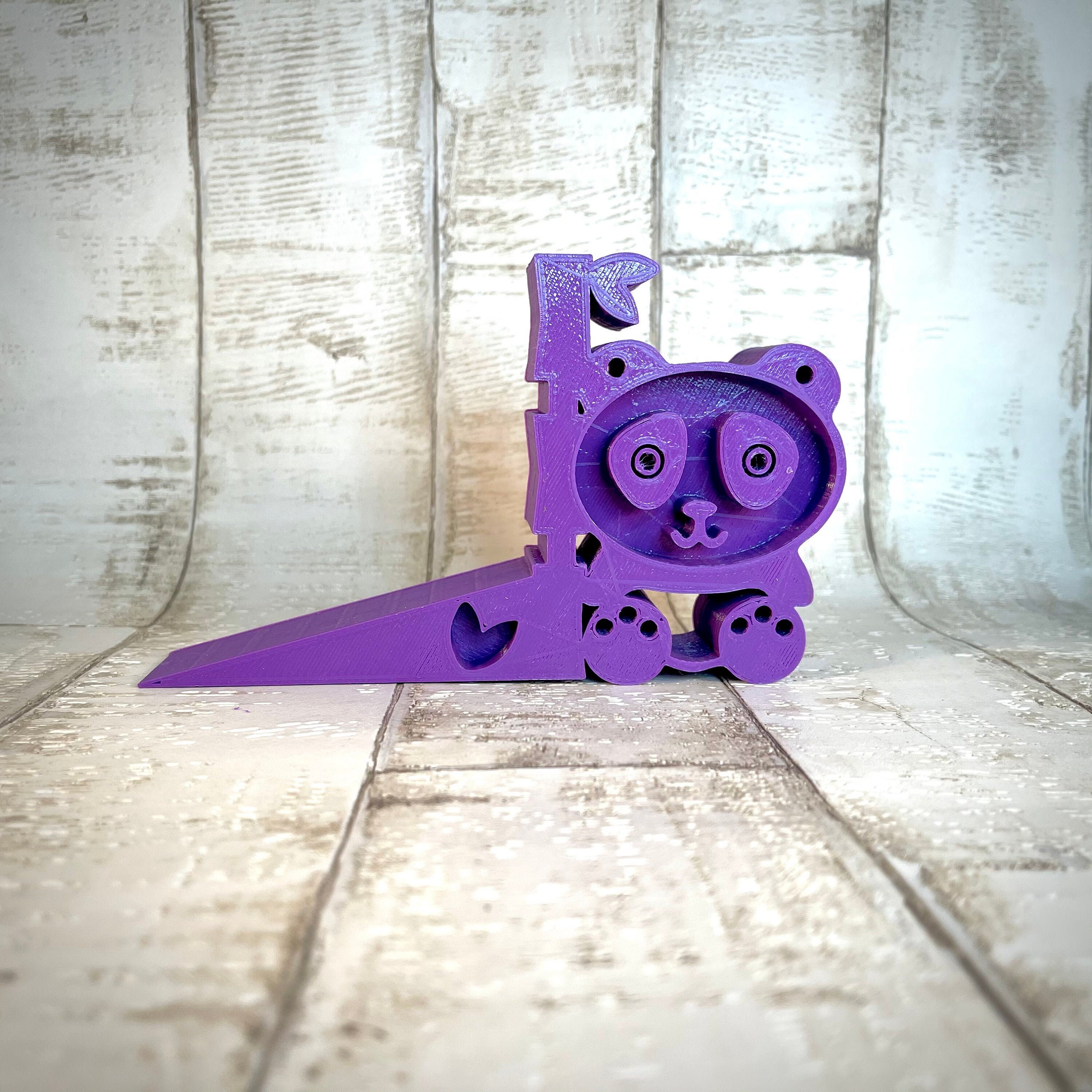 Panda Doorstop 3D Printed Children Bedroom Kids Home | Etsy