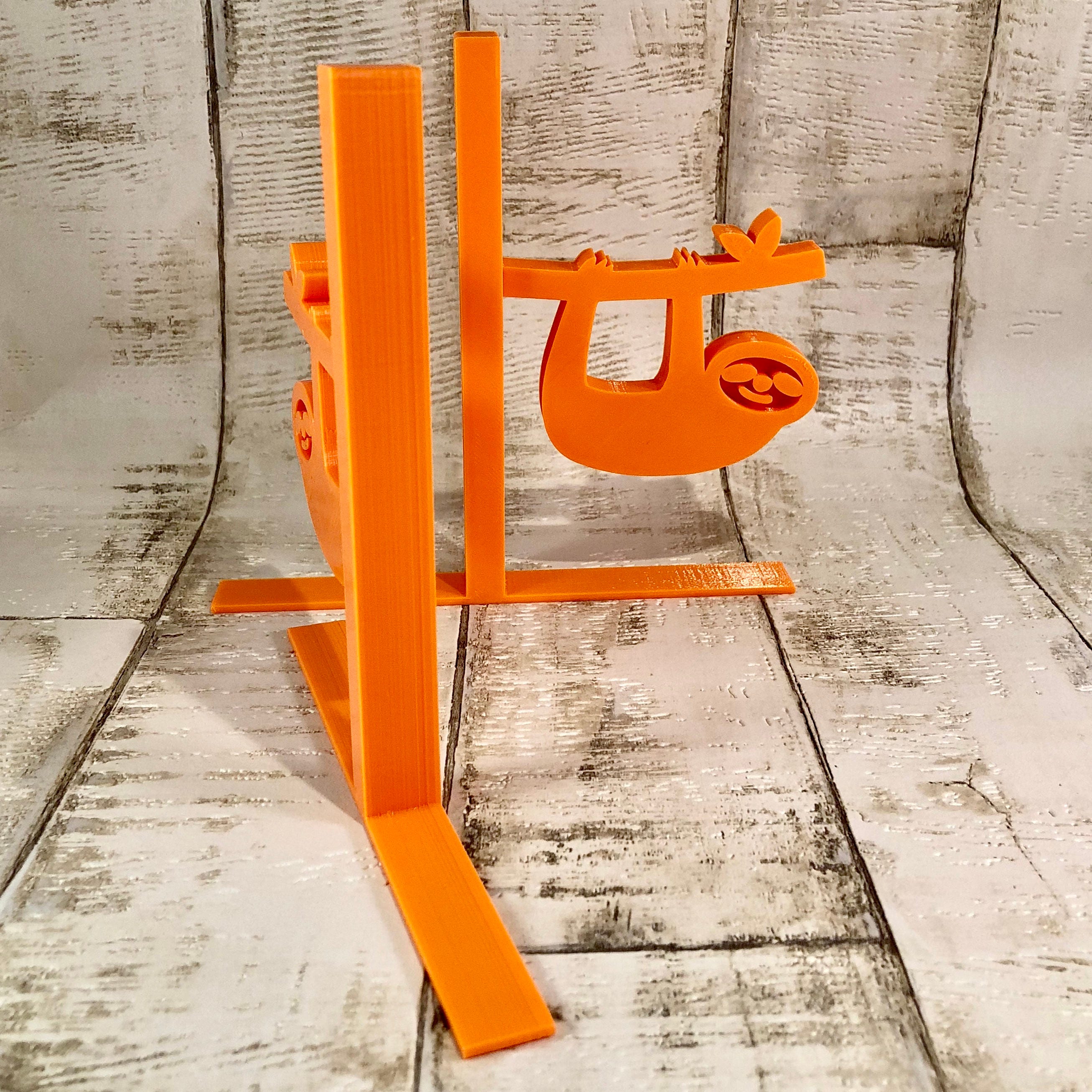 Sloth Bookends 3D Printed Book Storage Children's | Etsy