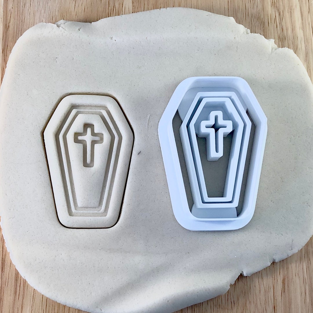 Coffin Vampire Halloween - Cookie Cutter - Cute Cutter - Biscuit ...