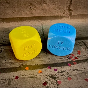 Mother’s Day Dice - 3D Printed - Novelty Gift Idea for Her - Decision ...