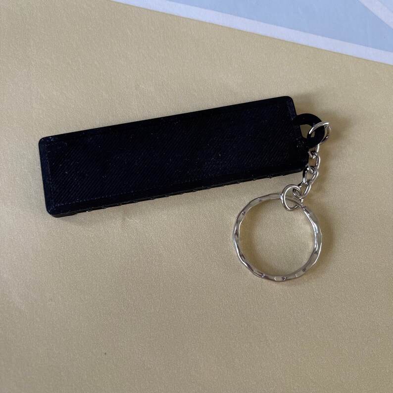 Personalised Piano Keyboard Keychain - 3D Printed Musician Gift - Etsy ...