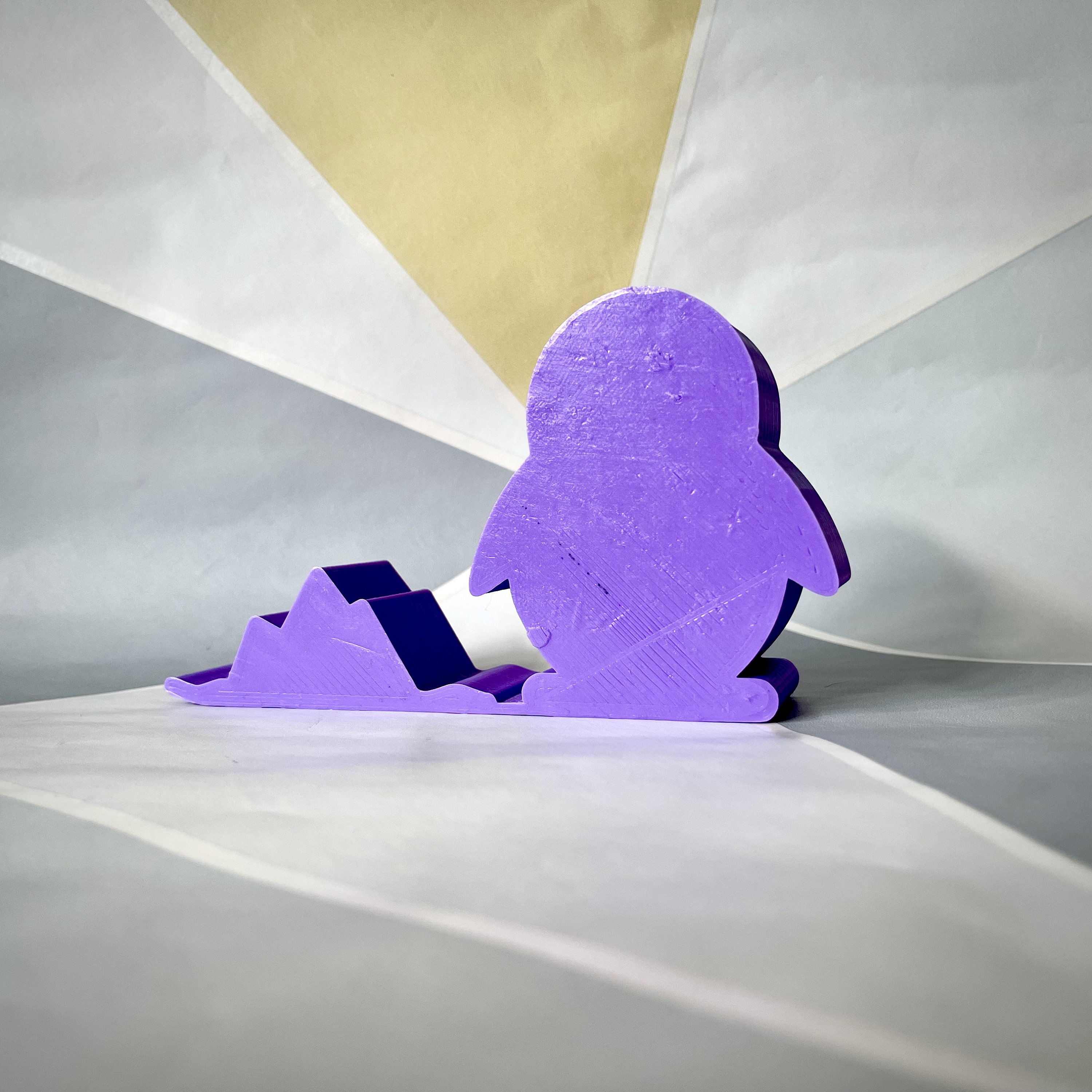 Penguin Mobile Ipad Phone Stand Sealife Desk Accessory - Etsy